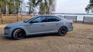 Grey Skoda SuperB 2019 in Daugavpils, with an engine capacity of 2.00 L and mileage of 136 thousand km for 18700 €, photo 3 on AUTOMOTO.COM.LV