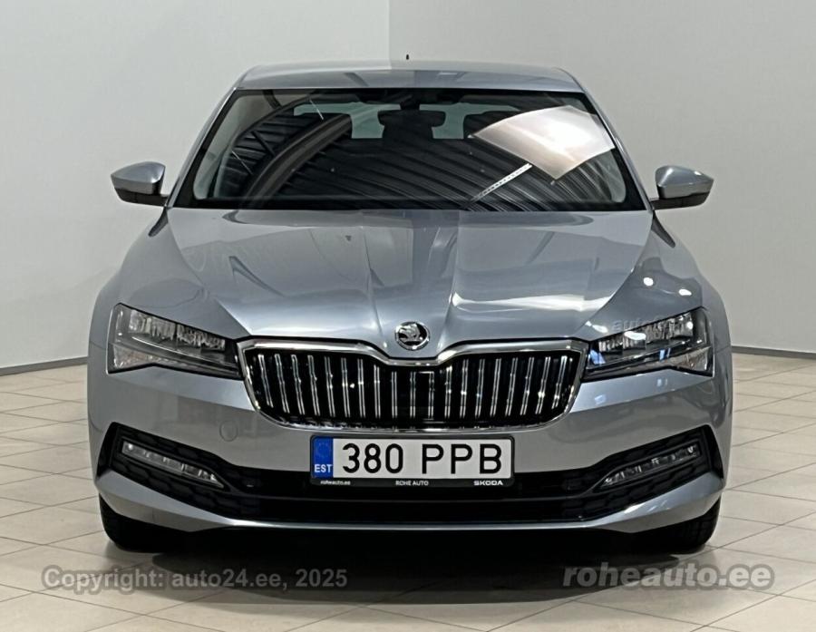 Grey Skoda SuperB 2020 in Tallinn, with an engine capacity of 1.50 L and mileage of 58 thousand km for 18900 €, photo 18 on AUTOMOTO.COM.LV