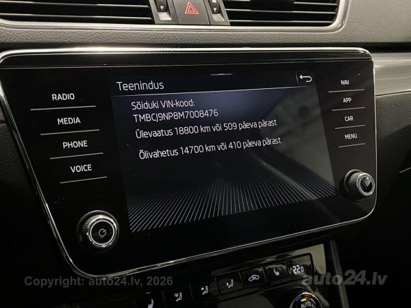 Pelēks Skoda SuperB 2020 Tallina, ar dzinēja tilpumu 2.00 L un nobraukumu 230 tūkst. km par 12900 €, foto 11 vietnē AUTOMOTO.COM.LV