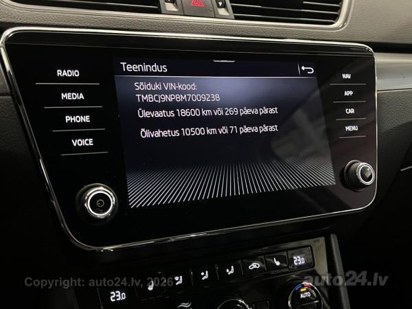 Pelēks Skoda SuperB 2020 Tallina, ar dzinēja tilpumu 2.00 L un nobraukumu 210 tūkst. km par 12900 €, foto 10 vietnē AUTOMOTO.COM.LV
