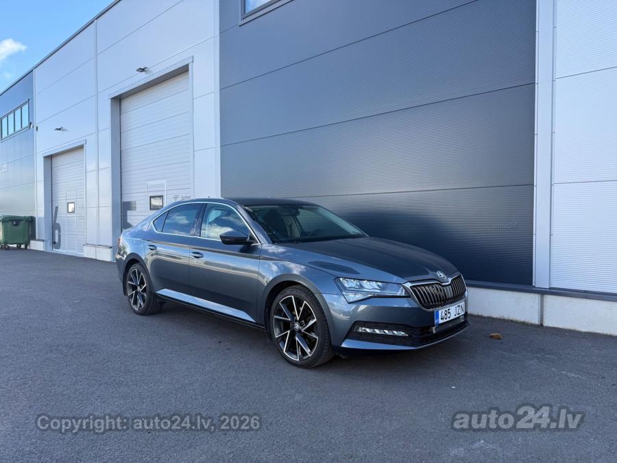 Grey Skoda SuperB 2020 in Tallinn, with an engine capacity of 2.00 L and mileage of 120 thousand km for 19000 €, photo 7 on AUTOMOTO.COM.LV