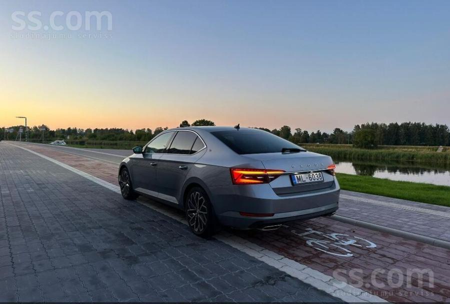 Grey Skoda SuperB 2020 in Riga, with an engine capacity of 2.00 L and mileage of 147 thousand km for 20900 €, photo 4 on AUTOMOTO.COM.LV