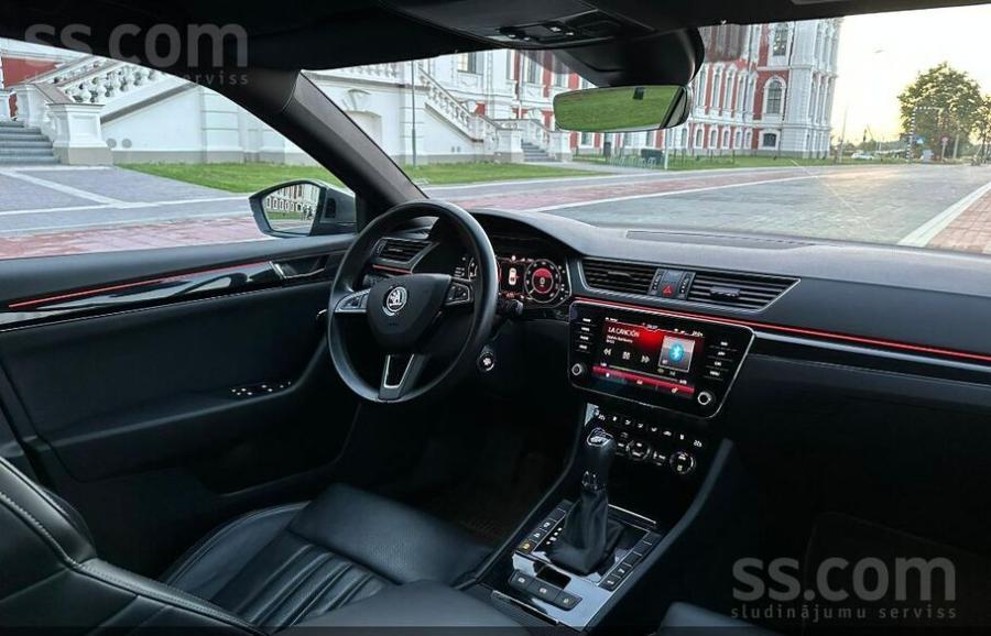 Grey Skoda SuperB 2020 in Riga, with an engine capacity of 2.00 L and mileage of 147 thousand km for 20900 €, photo 8 on AUTOMOTO.COM.LV