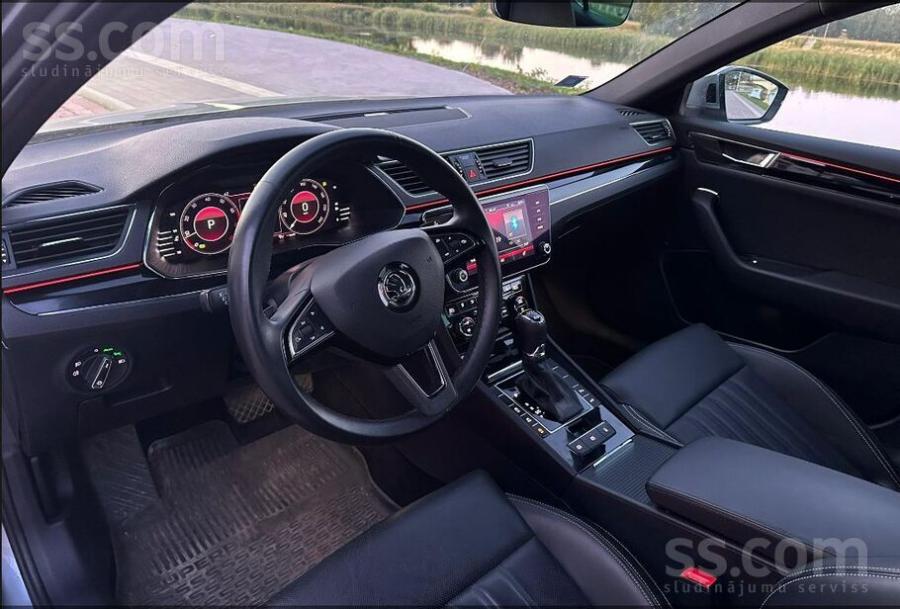 Grey Skoda SuperB 2020 in Riga, with an engine capacity of 2.00 L and mileage of 147 thousand km for 20900 €, photo 9 on AUTOMOTO.COM.LV