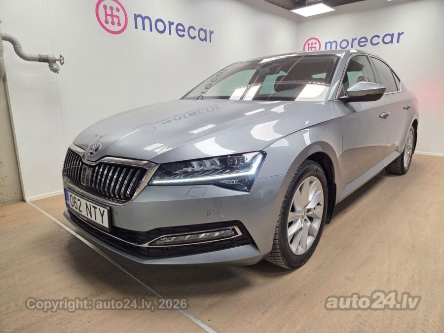 Grey Skoda SuperB 2021 in Tallinn, with an engine capacity of 1.50 L and mileage of 101 thousand km for 18900 €, photo 3 on AUTOMOTO.COM.LV