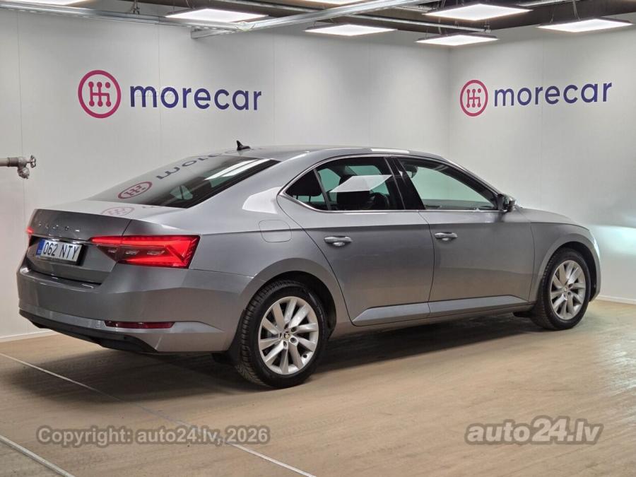 Grey Skoda SuperB 2021 in Tallinn, with an engine capacity of 1.50 L and mileage of 101 thousand km for 18900 €, photo 4 on AUTOMOTO.COM.LV