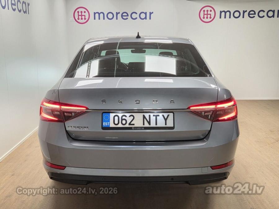Grey Skoda SuperB 2021 in Tallinn, with an engine capacity of 1.50 L and mileage of 101 thousand km for 18900 €, photo 5 on AUTOMOTO.COM.LV