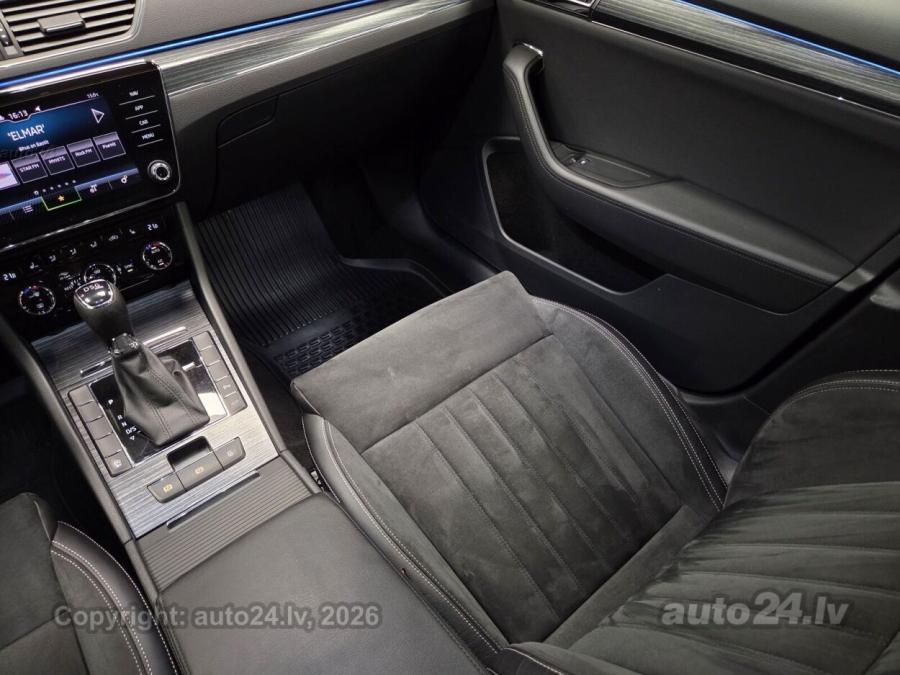 Grey Skoda SuperB 2021 in Tallinn, with an engine capacity of 1.50 L and mileage of 101 thousand km for 18900 €, photo 18 on AUTOMOTO.COM.LV