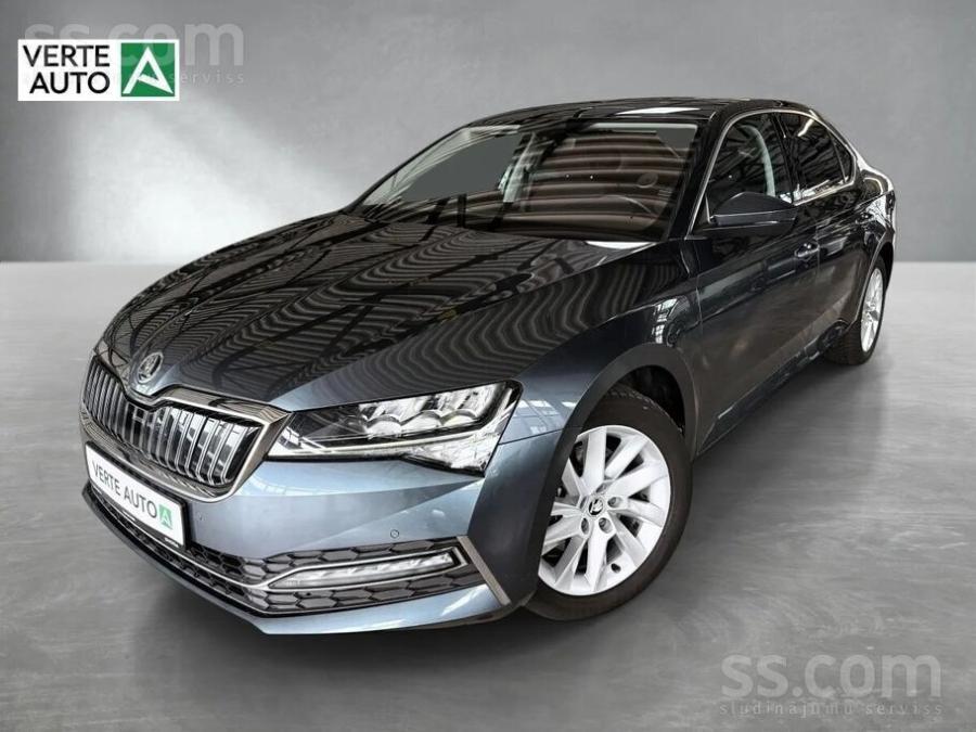Grey Skoda SuperB 2021 in Riga, with an engine capacity of 1.40 L and mileage of 121 thousand km for 20490 €, photo 1 on AUTOMOTO.COM.LV