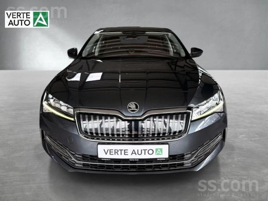 Grey Skoda SuperB 2021 in Riga, with an engine capacity of 1.40 L and mileage of 121 thousand km for 20490 €, photo 3 on AUTOMOTO.COM.LV