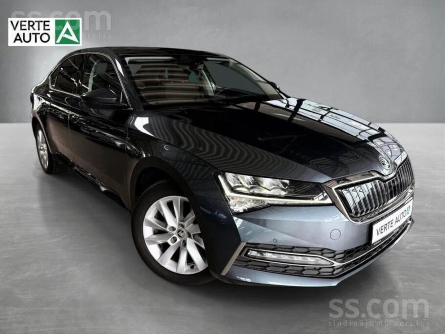 Grey Skoda SuperB 2021 in Riga, with an engine capacity of 1.40 L and mileage of 121 thousand km for 20490 €, photo 4 on AUTOMOTO.COM.LV