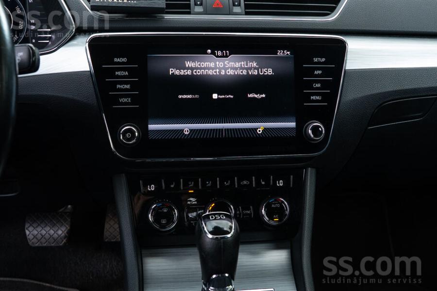 Grey Skoda SuperB 2021 in Riga, with an engine capacity of 2.00 L and mileage of 132 thousand km for 16900 €, photo 18 on AUTOMOTO.COM.LV