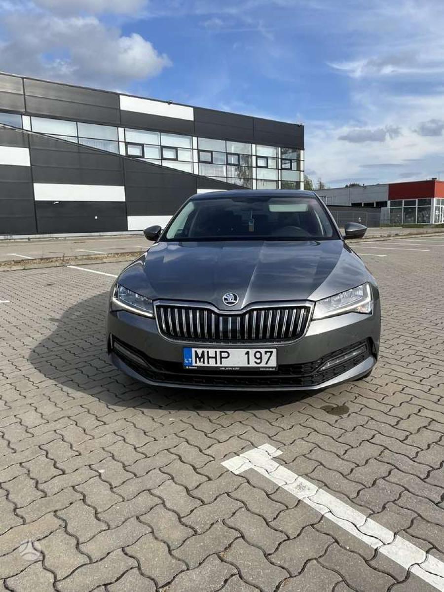 Pelēks Skoda SuperB 2022 Panevēža, ar dzinēja tilpumu 1.97 L un nobraukumu 148 tūkst. km par 21000 €, foto 3 vietnē AUTOMOTO.COM.LV