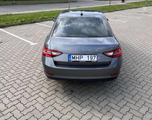 Pelēks Skoda SuperB 2022 Panevēža, ar dzinēja tilpumu 1.97 L un nobraukumu 148 tūkst. km par 21000 €, foto 8 vietnē AUTOMOTO.COM.LV