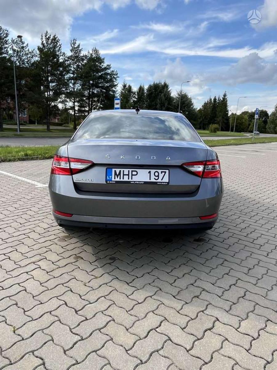 Pelēks Skoda SuperB 2022 Panevēža, ar dzinēja tilpumu 1.97 L un nobraukumu 148 tūkst. km par 21000 €, foto 9 vietnē AUTOMOTO.COM.LV