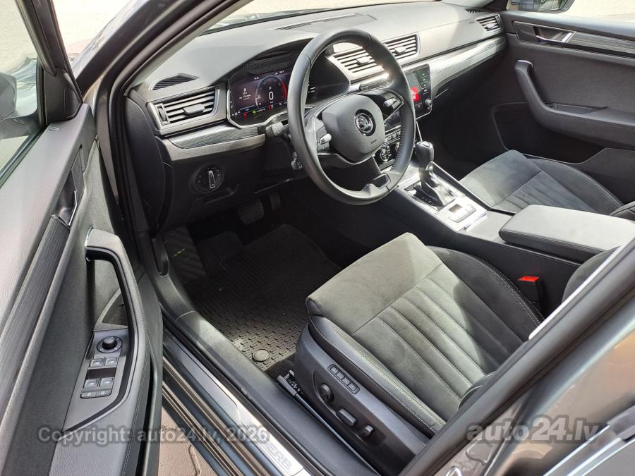 Grey Skoda SuperB 2023 in Tartu, with an engine capacity of 2.00 L and mileage of 45 thousand km for 28900 €, photo 5 on AUTOMOTO.COM.LV