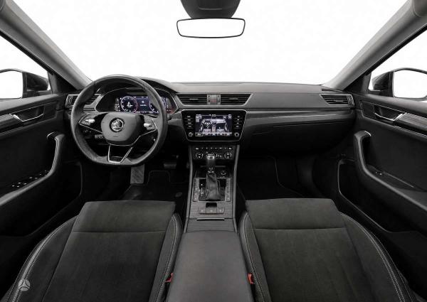 Grey Skoda SuperB 2023 in Kaunas, with an engine capacity of 1.97 L and mileage of 117 thousand km for 23000 €, photo 7 on AUTOMOTO.COM.LV