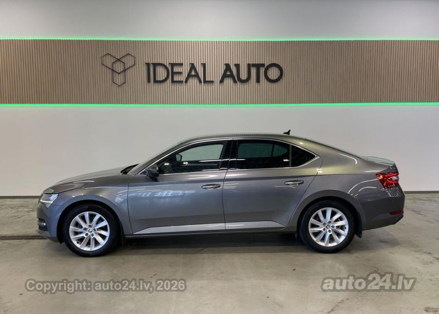 Grey Skoda SuperB 2023 in Tallinn, with an engine capacity of 1.50 L and mileage of 68 thousand km for 21890 €, photo 3 on AUTOMOTO.COM.LV