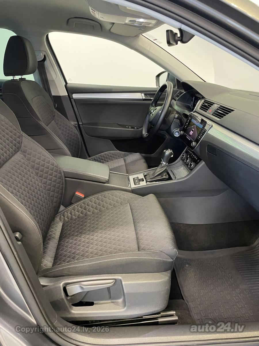 Grey Skoda SuperB 2023 in Tallinn, with an engine capacity of 1.50 L and mileage of 68 thousand km for 21890 €, photo 11 on AUTOMOTO.COM.LV