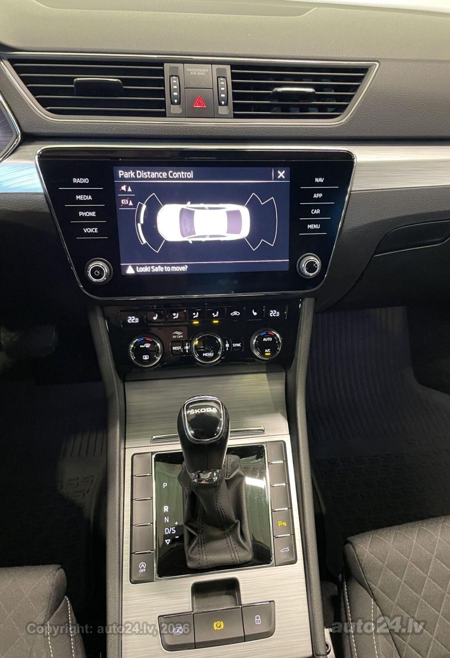 Grey Skoda SuperB 2023 in Tallinn, with an engine capacity of 1.50 L and mileage of 68 thousand km for 21890 €, photo 19 on AUTOMOTO.COM.LV