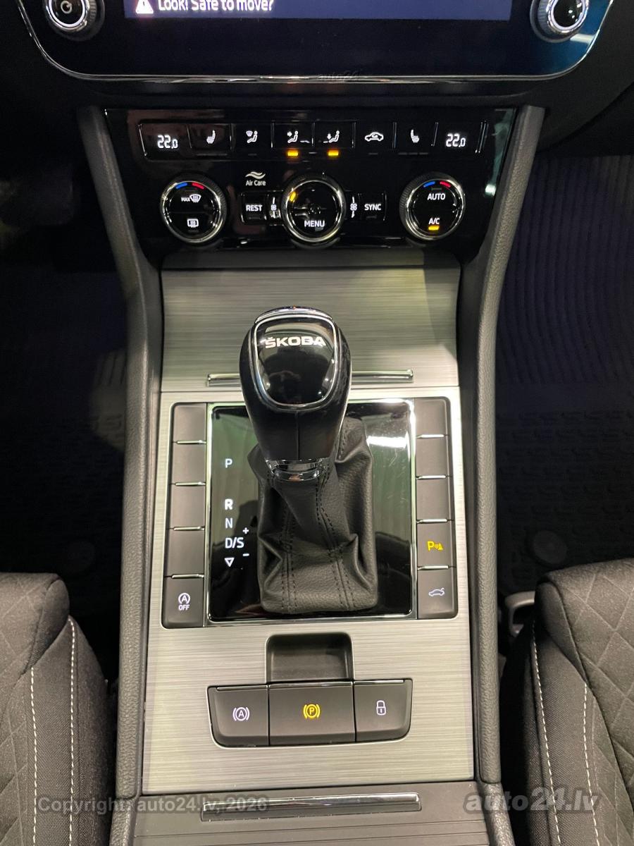 Grey Skoda SuperB 2023 in Tallinn, with an engine capacity of 1.50 L and mileage of 68 thousand km for 21890 €, photo 20 on AUTOMOTO.COM.LV