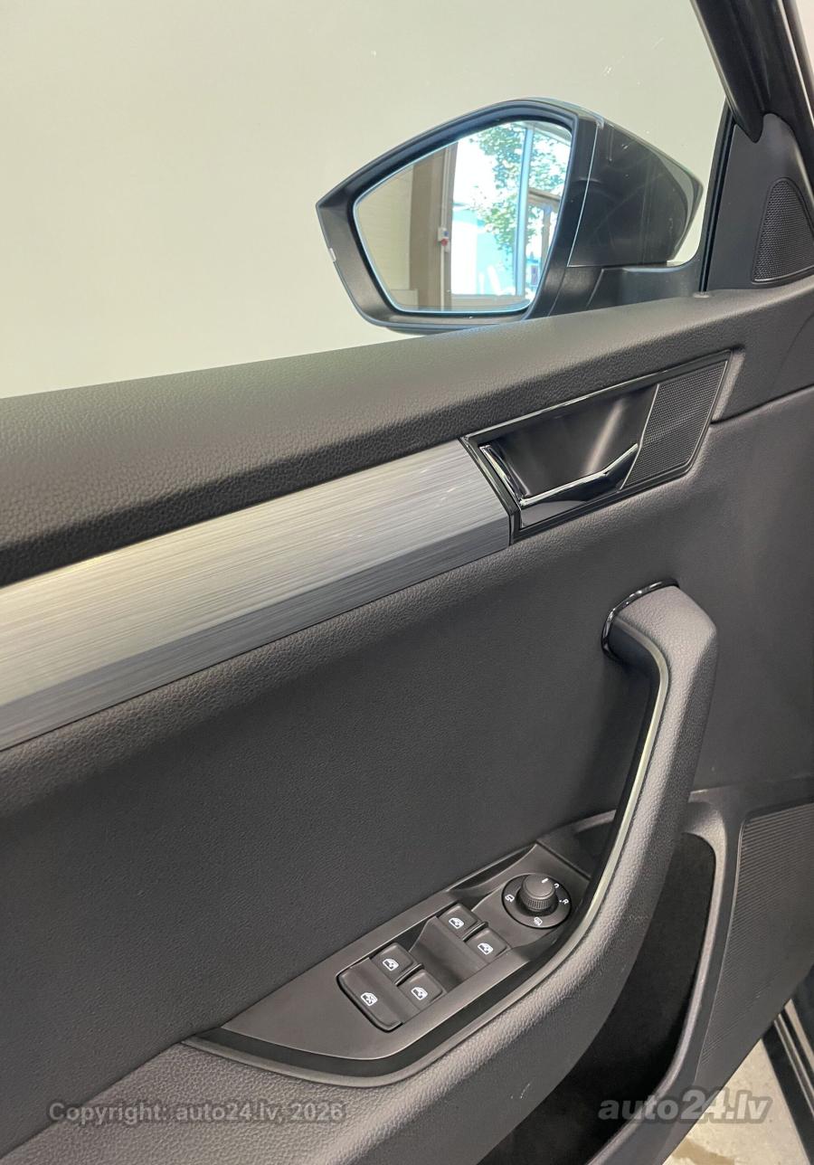 Grey Skoda SuperB 2023 in Tallinn, with an engine capacity of 1.50 L and mileage of 68 thousand km for 21890 €, photo 21 on AUTOMOTO.COM.LV