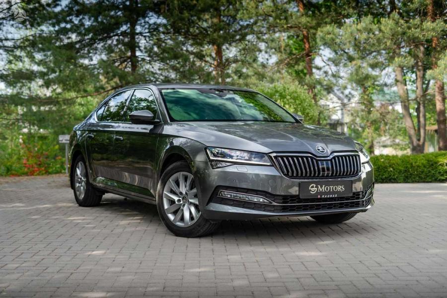 Pelēks Skoda SuperB 2023 Kauņa, ar dzinēja tilpumu 1.98 L un nobraukumu 116 tūkst. km par 23200 €, foto 3 vietnē AUTOMOTO.COM.LV