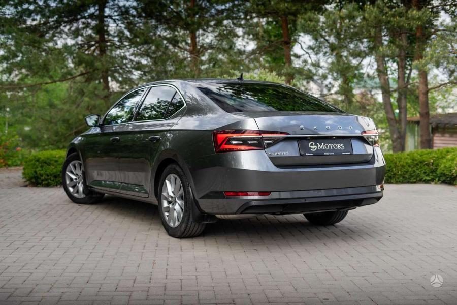 Pelēks Skoda SuperB 2023 Kauņa, ar dzinēja tilpumu 1.98 L un nobraukumu 116 tūkst. km par 23200 €, foto 5 vietnē AUTOMOTO.COM.LV