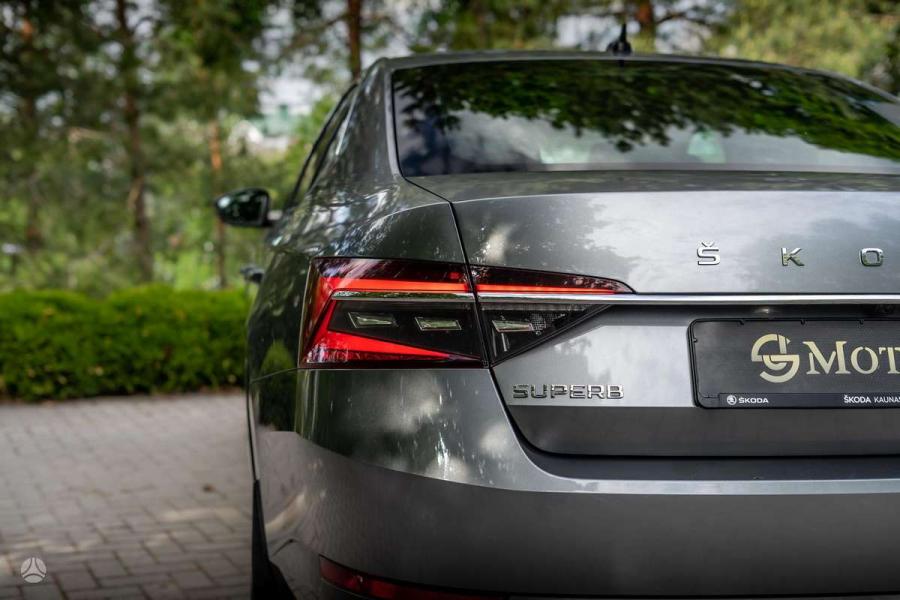 Pelēks Skoda SuperB 2023 Kauņa, ar dzinēja tilpumu 1.98 L un nobraukumu 116 tūkst. km par 23200 €, foto 10 vietnē AUTOMOTO.COM.LV