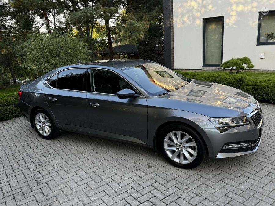 Pelēks Skoda SuperB 2023 Kauņa, ar dzinēja tilpumu 1.98 L un nobraukumu 116 tūkst. km par 23200 €, foto 26 vietnē AUTOMOTO.COM.LV