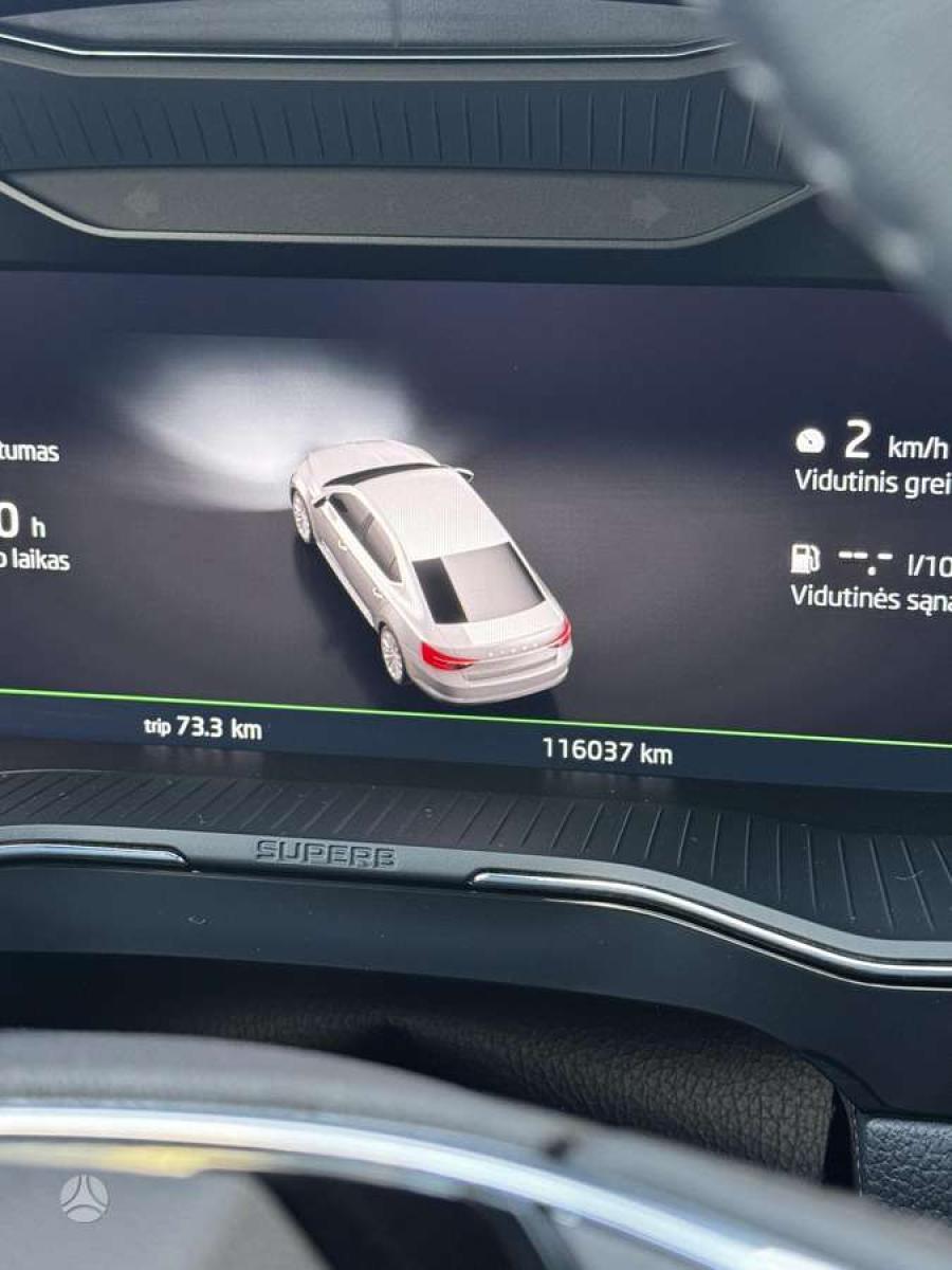 Pelēks Skoda SuperB 2023 Kauņa, ar dzinēja tilpumu 1.98 L un nobraukumu 116 tūkst. km par 23200 €, foto 36 vietnē AUTOMOTO.COM.LV