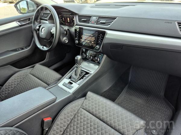 Pelēks Skoda SuperB 2023 Rīga, ar dzinēja tilpumu 1.50 L un nobraukumu 76 tūkst. km par 22590 €, foto 10 vietnē AUTOMOTO.COM.LV