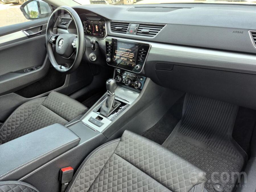 Pelēks Skoda SuperB 2023 Rīga, ar dzinēja tilpumu 1.50 L un nobraukumu 76 tūkst. km par 22590 €, foto 10 vietnē AUTOMOTO.COM.LV