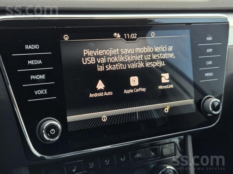 Pelēks Skoda SuperB 2023 Rīga, ar dzinēja tilpumu 1.50 L un nobraukumu 76 tūkst. km par 22590 €, foto 18 vietnē AUTOMOTO.COM.LV
