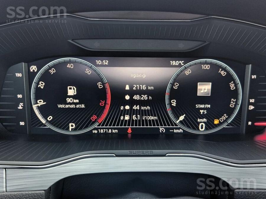 Pelēks Skoda SuperB 2023 Rīga, ar dzinēja tilpumu 1.50 L un nobraukumu 76 tūkst. km par 22590 €, foto 24 vietnē AUTOMOTO.COM.LV
