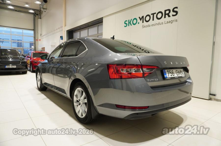 Grey Skoda SuperB 2024 in Tallinn, with an engine capacity of 1.50 L and mileage of 35 thousand km for 26200 €, photo 3 on AUTOMOTO.COM.LV
