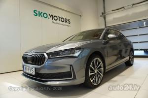Pelēks Skoda SuperB 2024 Tallina, ar dzinēja tilpumu 2.00 L un nobraukumu 43 tūkst. km par 42500 €, foto  vietnē AUTOMOTO.COM.LV
