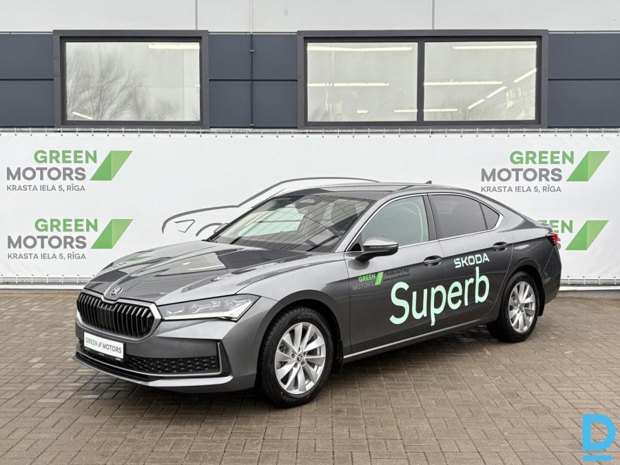 Pelēks Skoda SuperB 2025 Tukums, ar dzinēja tilpumu 1.50 L un nobraukumu 10 tūkst. km par 36000 €, foto 1 vietnē AUTOMOTO.COM.LV