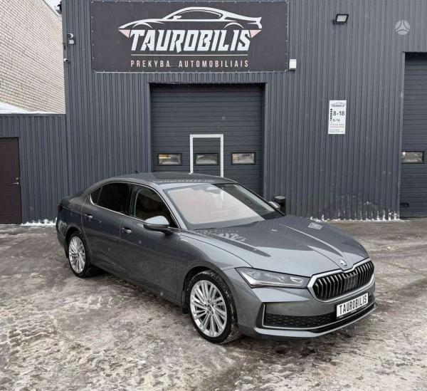 Pelēks Skoda SuperB 2025 Rokiškis, ar dzinēja tilpumu 1.97 L un nobraukumu 18 tūkst. km par 46000 €, foto 1 vietnē AUTOMOTO.COM.LV