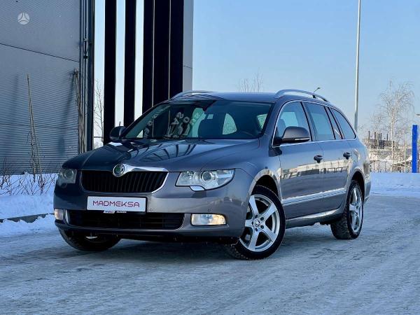 Pelēks Skoda SuperB 2010 Viļņa, ar dzinēja tilpumu 1.97 L un nobraukumu 390 tūkst. km par 4790 €, foto 3 vietnē AUTOMOTO.COM.LV