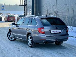 Grey Skoda SuperB 2010 in Vilnius, with an engine capacity of 1.97 L and mileage of 390 thousand km for 4790 €, photo 13 on AUTOMOTO.COM.LV