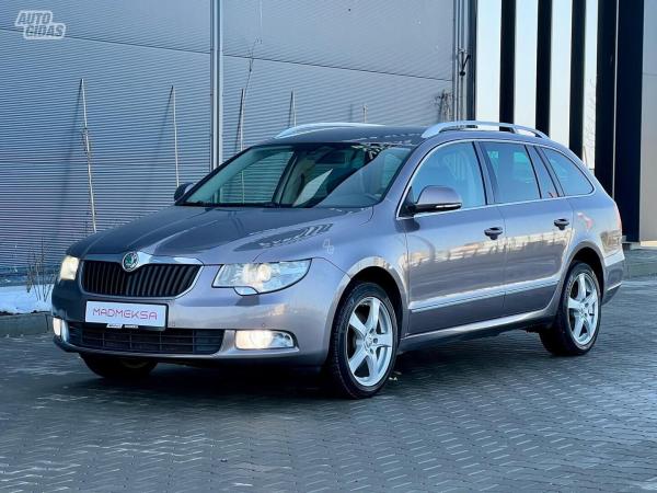 Grey Skoda SuperB 2010 in Vilnius, with an engine capacity of 2.00 L and mileage of 390 thousand km for 4490 €, photo 9 on AUTOMOTO.COM.LV