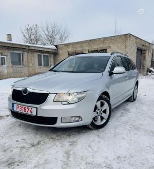 Pelēks Skoda SuperB 2011 Alīta, ar dzinēja tilpumu 1.97 L un nobraukumu 271 tūkst. km par 5300 €, foto  vietnē AUTOMOTO.COM.LV