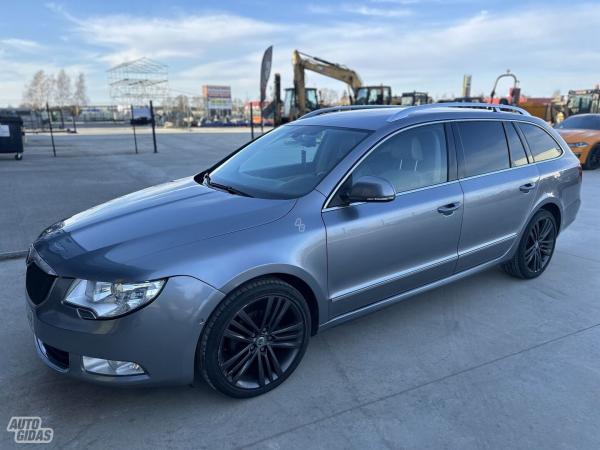 Grey Skoda SuperB 2011 in Klaipeda, with an engine capacity of 1.60 L and mileage of 217 thousand km for 4600 €, photo 1 on AUTOMOTO.COM.LV