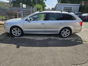 Grey Skoda SuperB 2011 in Utena, with an engine capacity of 1.97 L and mileage of 411 thousand km for 2999 €, photo 6 on AUTOMOTO.COM.LV