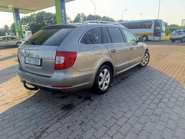 Grey Skoda SuperB 2012 in Klaipeda, with an engine capacity of 2.00 L and mileage of 350 thousand km for 3700 €, photo 3 on AUTOMOTO.COM.LV