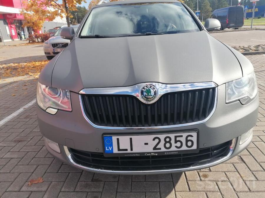 Pelēks Skoda SuperB 2012 Rīga, ar dzinēja tilpumu 1.80 L un nobraukumu 206 tūkst. km par 6600 €, foto 1 vietnē AUTOMOTO.COM.LV