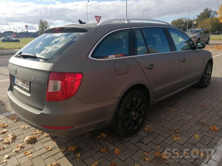 Pelēks Skoda SuperB 2012 Rīga, ar dzinēja tilpumu 1.80 L un nobraukumu 206 tūkst. km par 6600 €, foto 3 vietnē AUTOMOTO.COM.LV