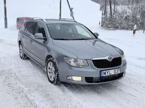 Grey Skoda SuperB 2012 in Vilnius, with an engine capacity of 1.80 L and mileage of 314 thousand km for 3400 €, photo 2 on AUTOMOTO.COM.LV