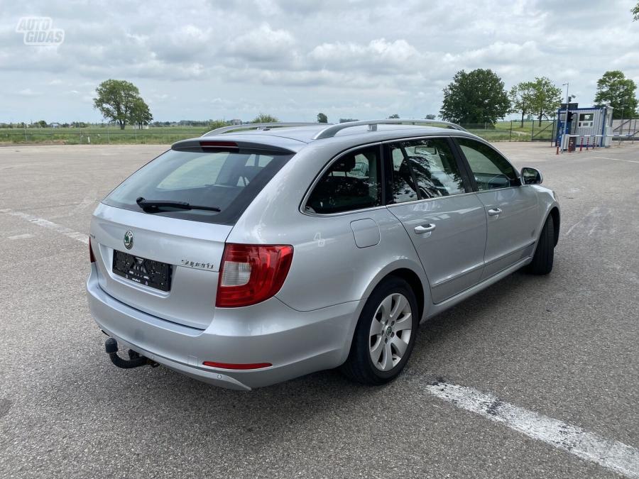 Grey Skoda SuperB 2012 in Marijampole, with an engine capacity of 1.60 L and mileage of 320 thousand km for 4200 €, photo 7 on AUTOMOTO.COM.LV